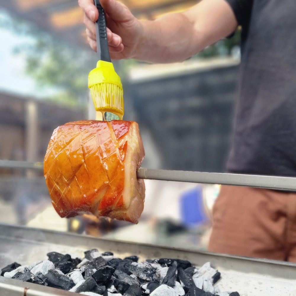 Roasted Ham Joint with Maple Glaze – Rozza.Cooking